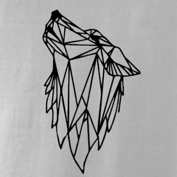 Geometrie - vlk - vyjící - Body kojenecké | MyShirt.cz