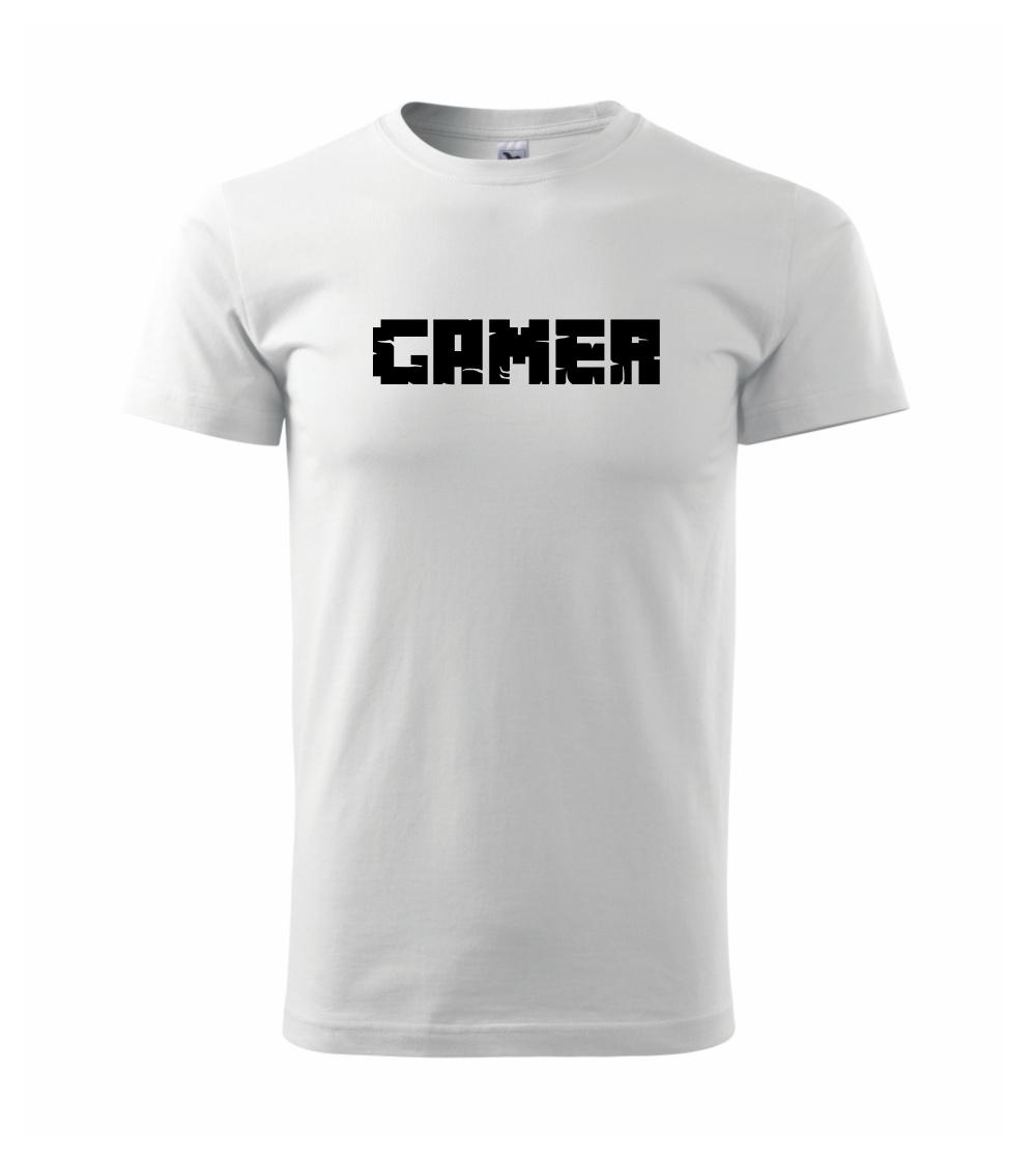 Gamer nápis - Heavy new - triko pánské | MyShirt.cz