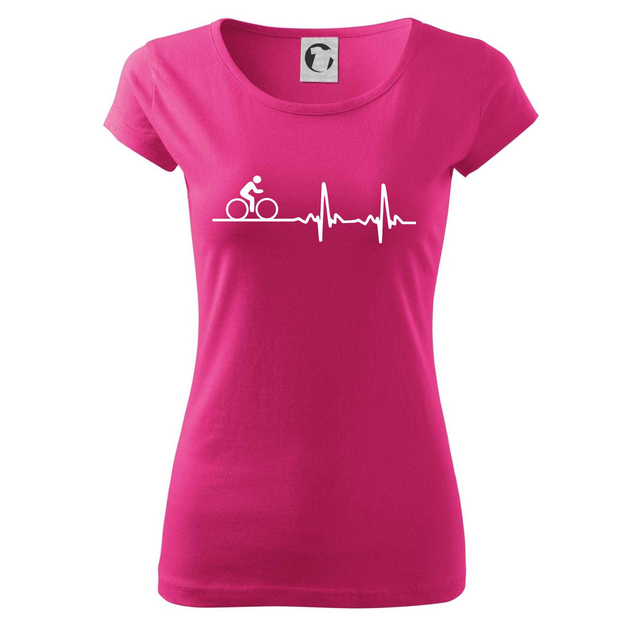 Cyklo ekg - kolo - Pure dámské triko | MyShirt.cz