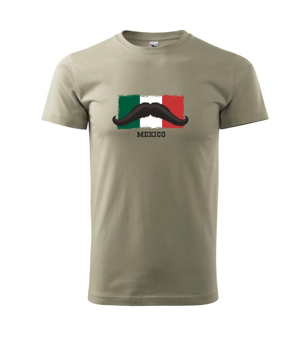 Mexiko vlajka - Triko 5XL extra velké | MyShirt.cz