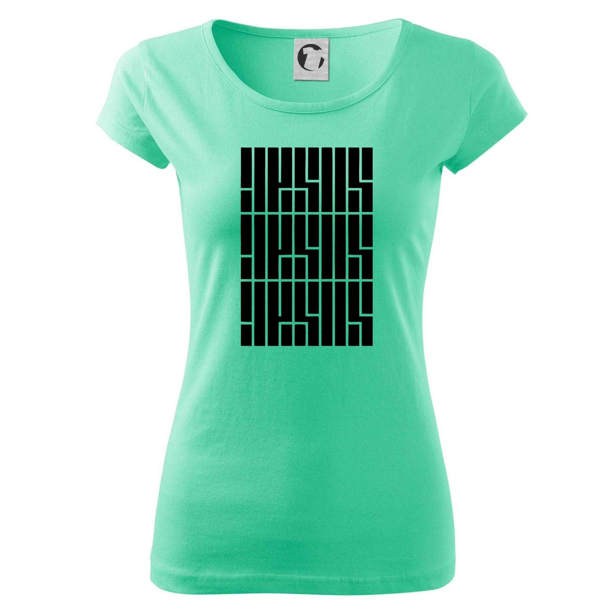 Jesus nápis - Pure dámské triko | MyShirt.cz