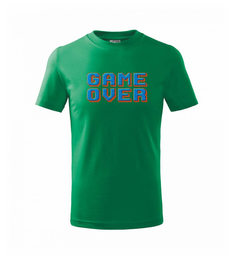 Game over - arcade napis - Tričko dětské | MyShirt.cz