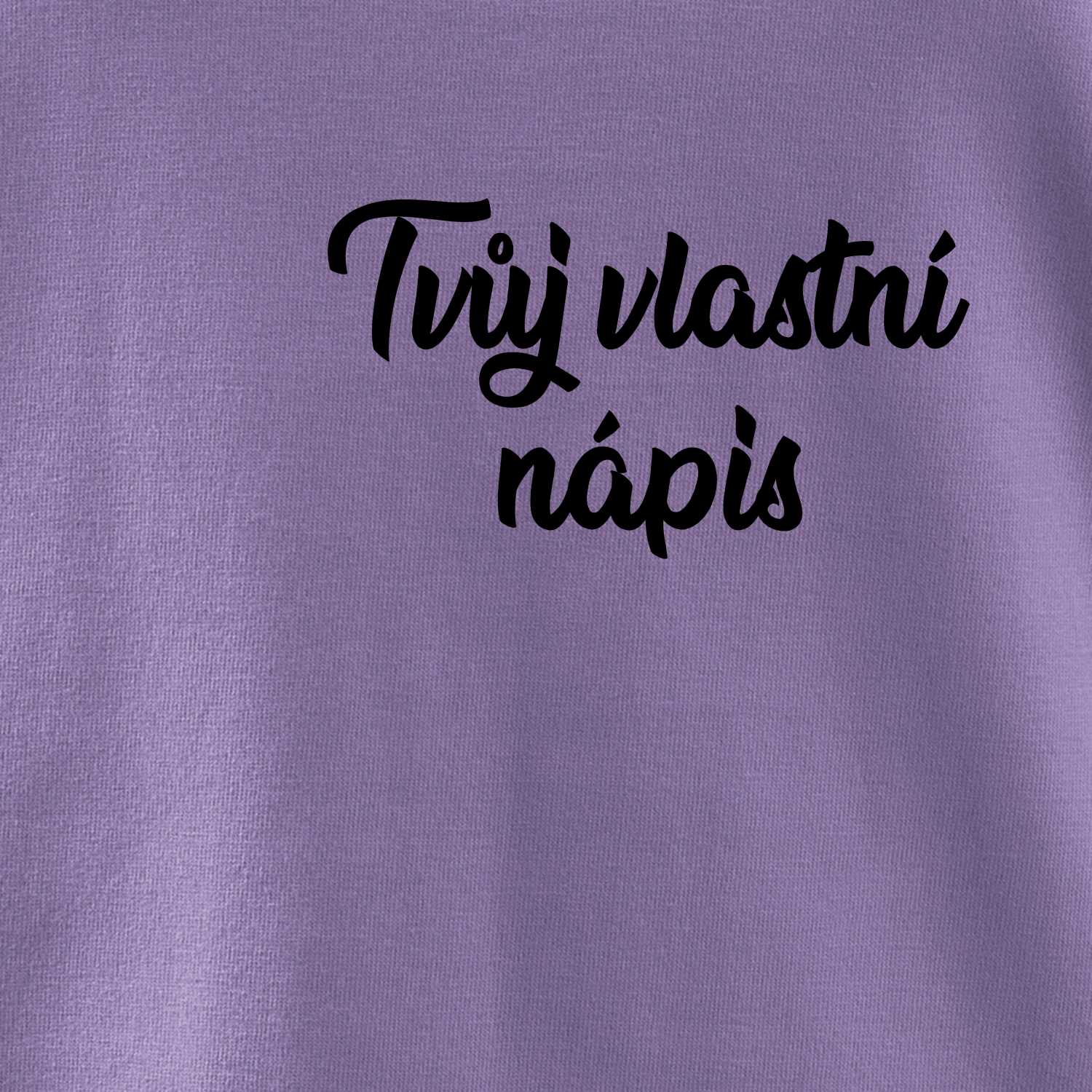 Tvuj vlastní nápis psací - na prsu - Volné triko city | MyShirt.cz