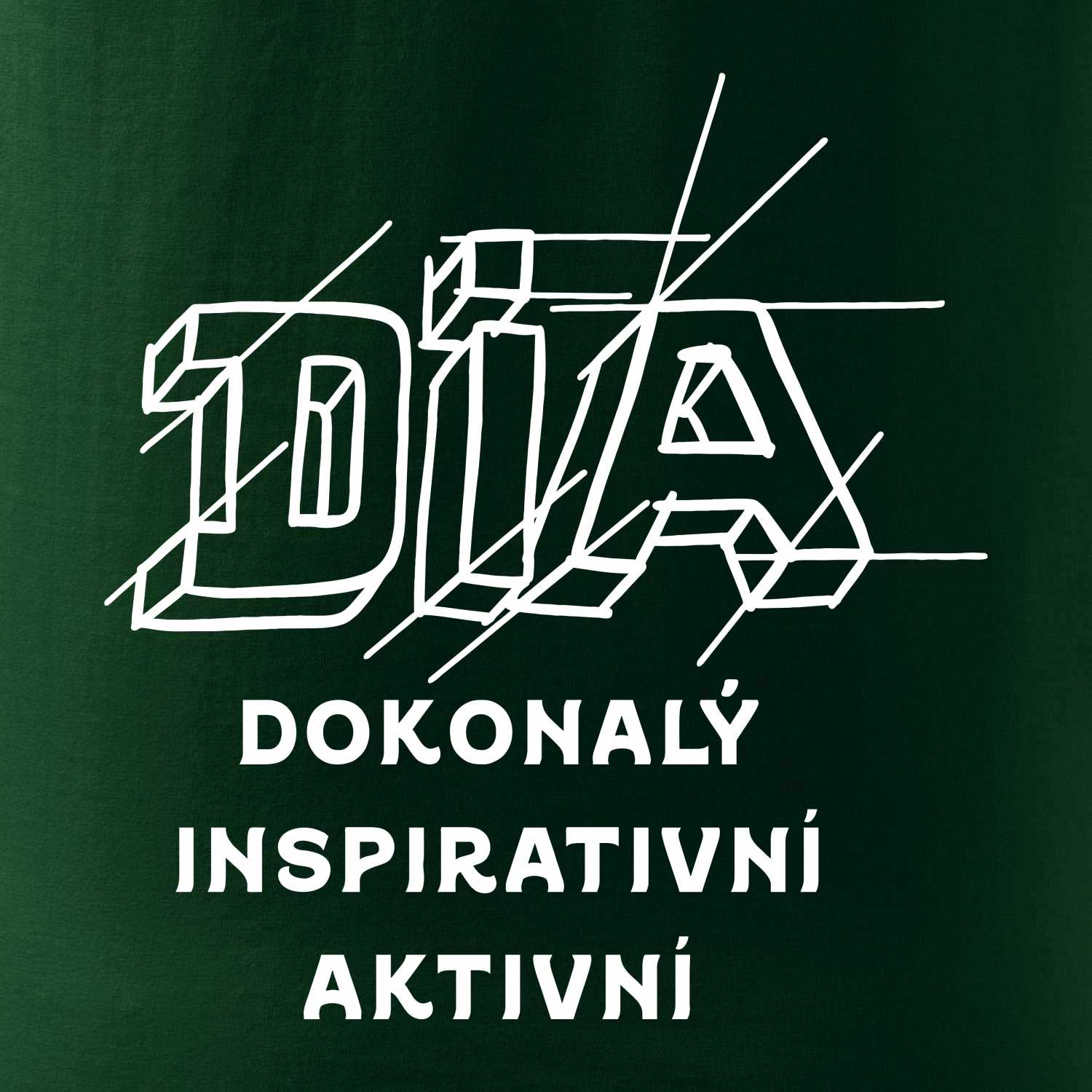 D I A Nápis - Triko 5XL extra velké | MyShirt.cz